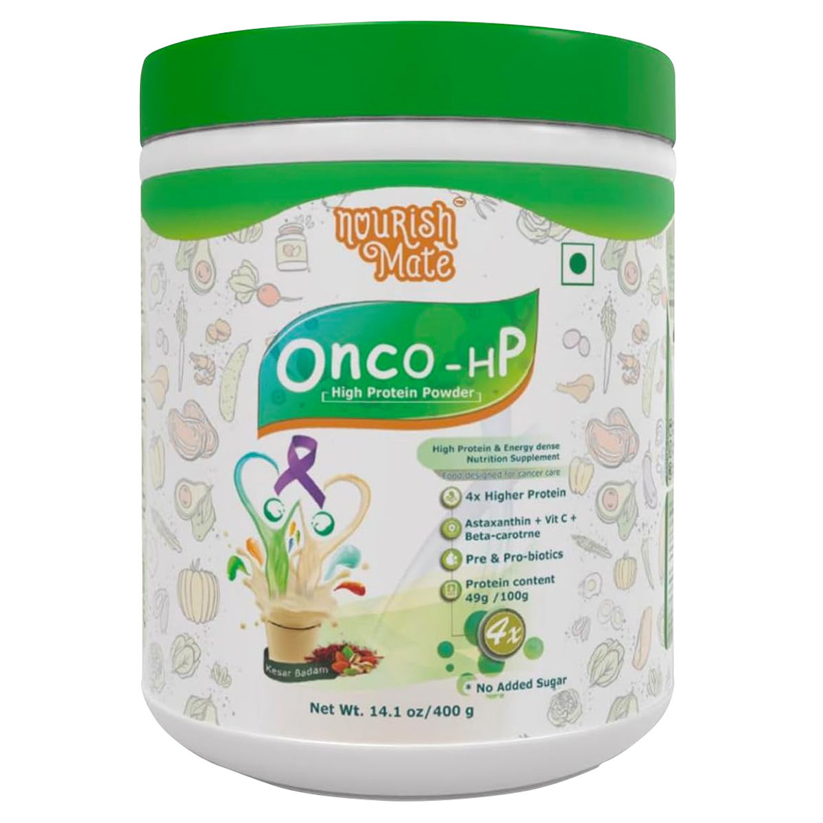 Onco-HP Kesar Badam Flavour High Protein Powder | Uses, Side Effects ...