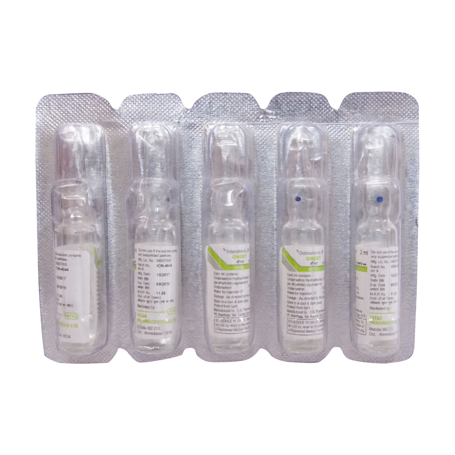 Ondet Injection 2 ml | Uses, Side Effects, Price | Apollo Pharmacy