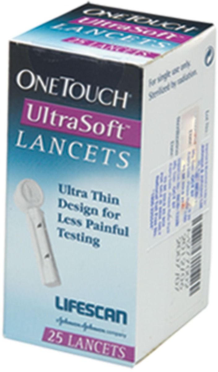 OneTouch Ultra Soft Lancets, 25 Count Price, Uses, Side Effects ...