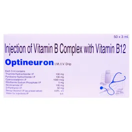 Optineuron Injection 10 x 3 ml | Uses, Side Effects, Price | Apollo ...