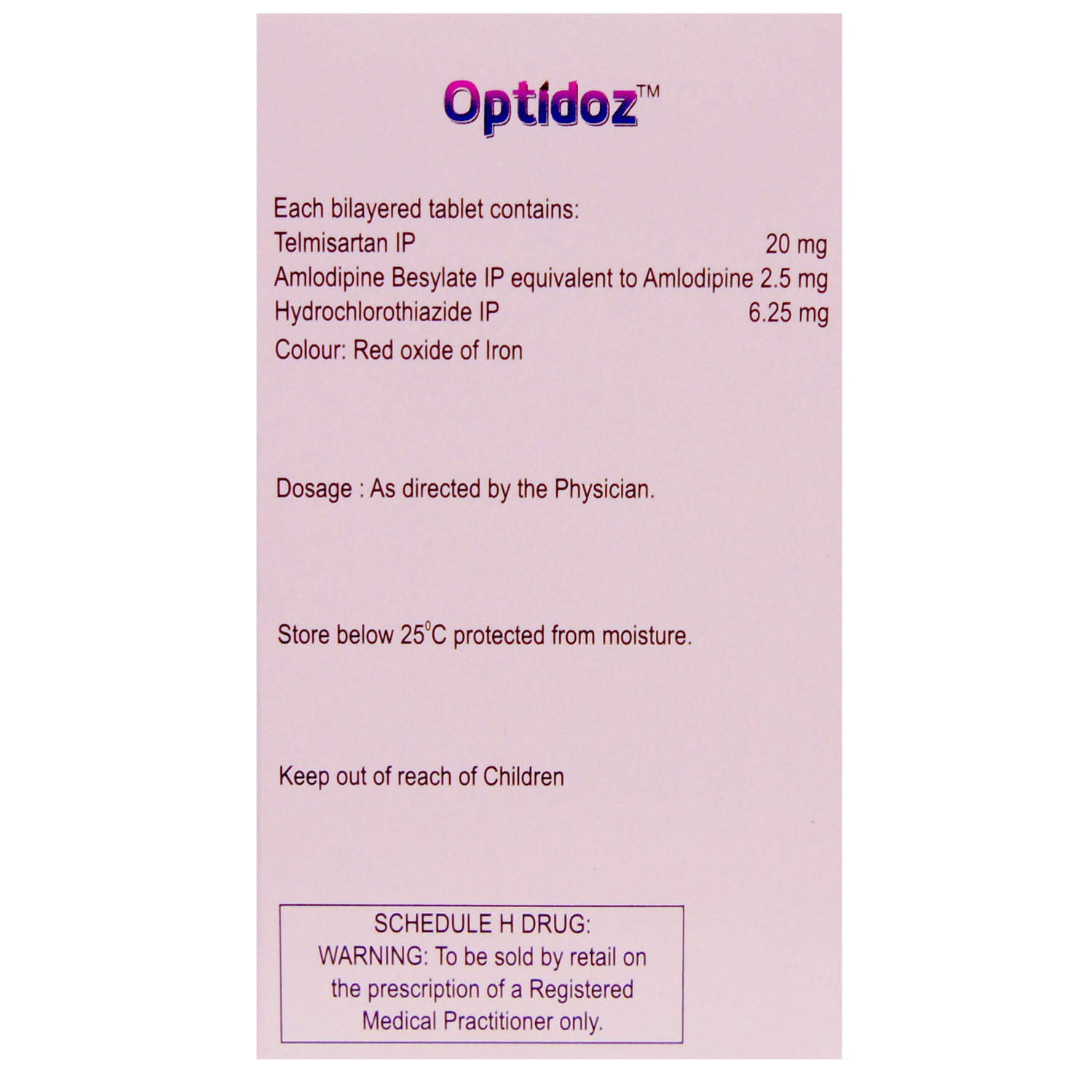 Optidoz Tablet 10's Price, Uses, Side Effects, Composition - Apollo ...