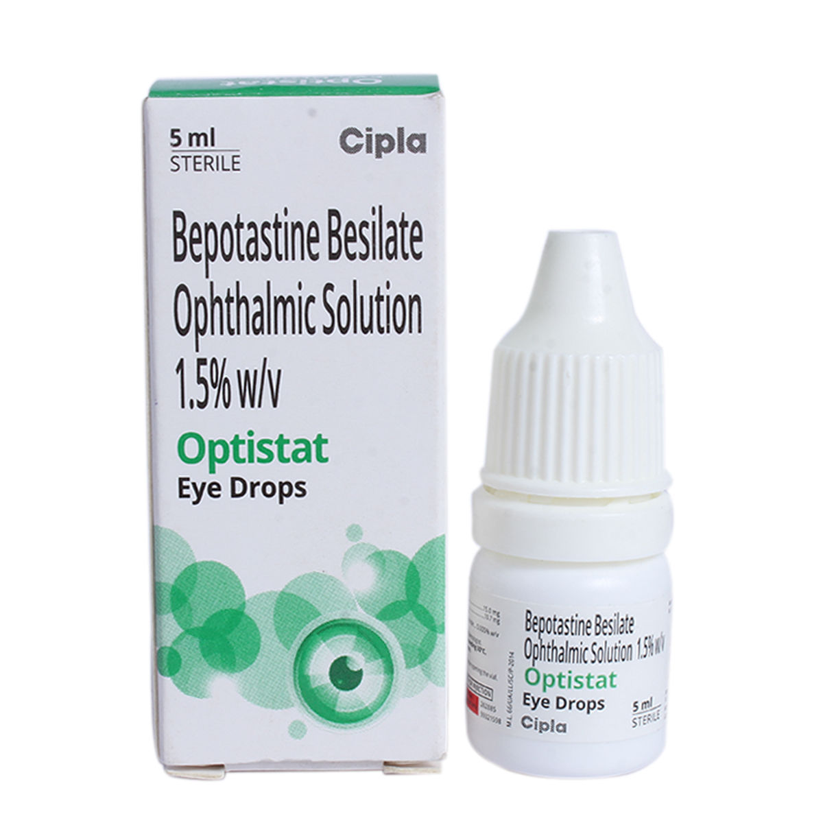 Optistat Eye Drops 5 ml | Uses, Side Effects, Price | Apollo Pharmacy