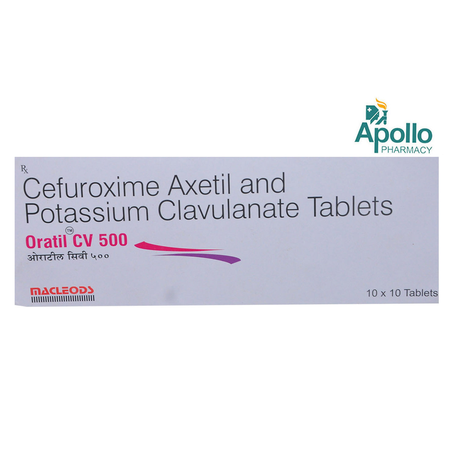 Oratil CV 500 Tablet | Uses, Side Effects, Price | Apollo Pharmacy