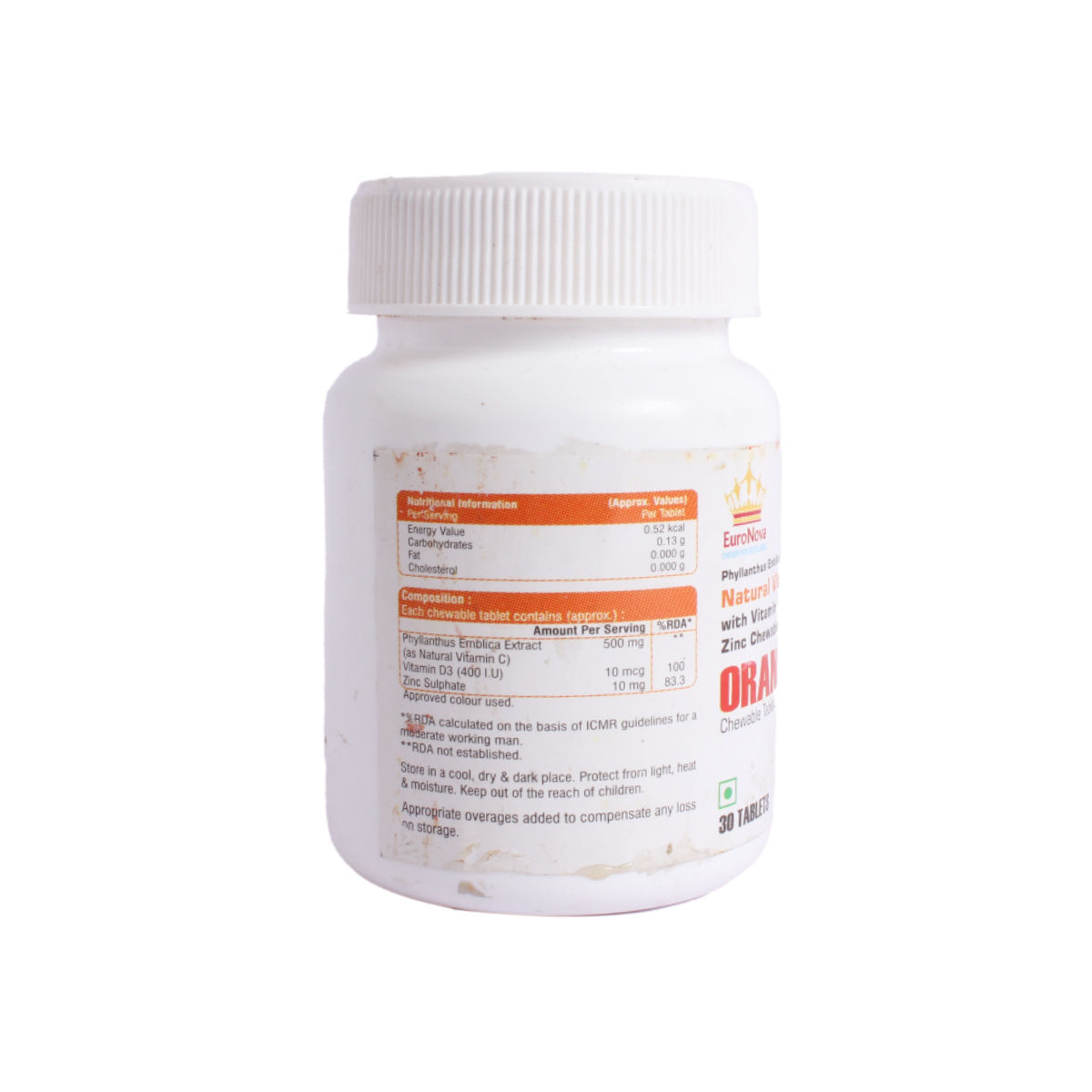 Orangina Chewable Tablet 30's Price, Uses, Side Effects, Composition ...