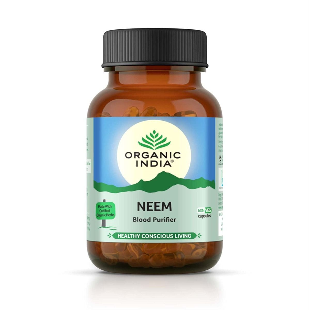 Organic India Neem Blood Purifier, 60 Veg Capsules Price, Uses, Side ...