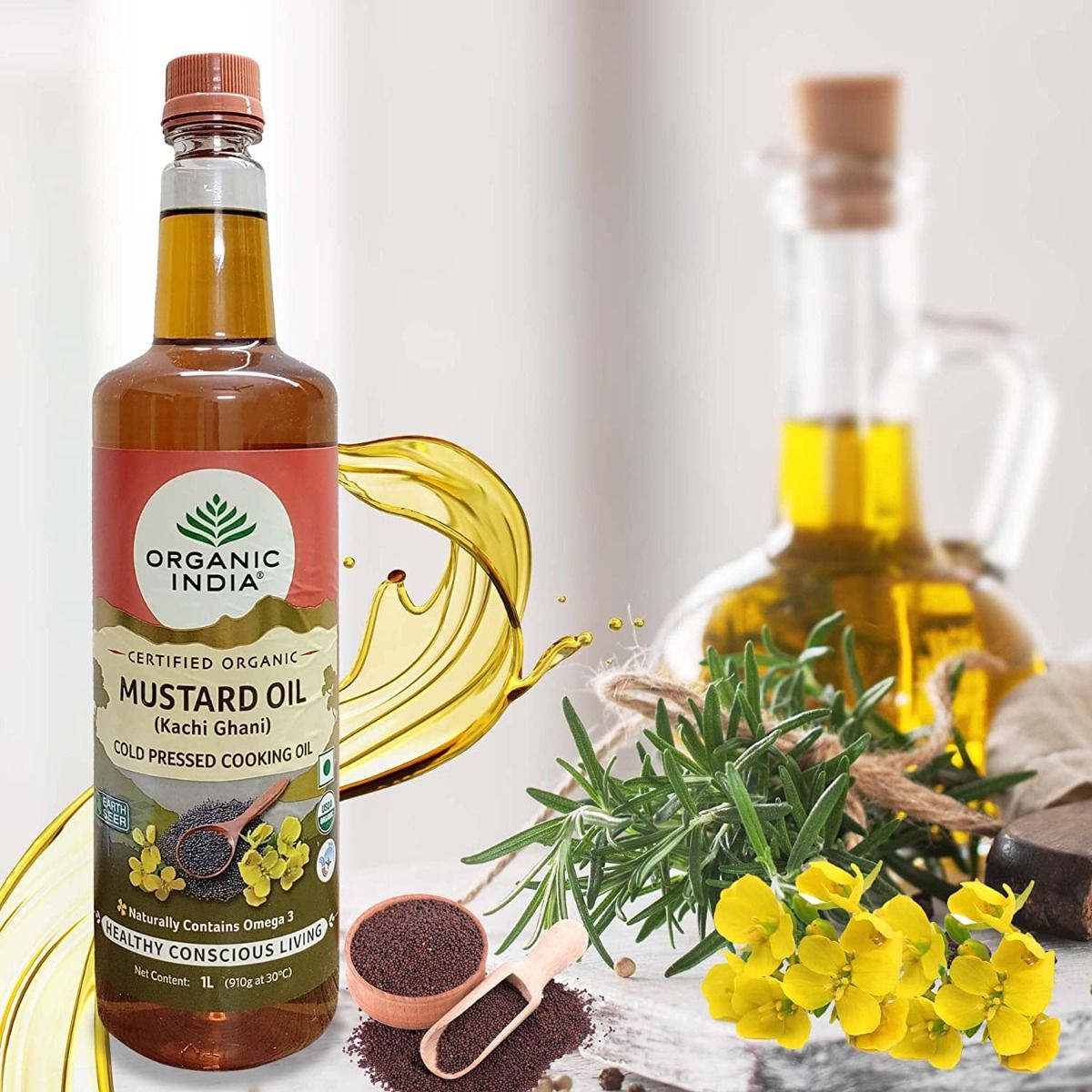 Indian Mustard Oil : Mustard Oil: A Culinary Essential in India – PZWK
