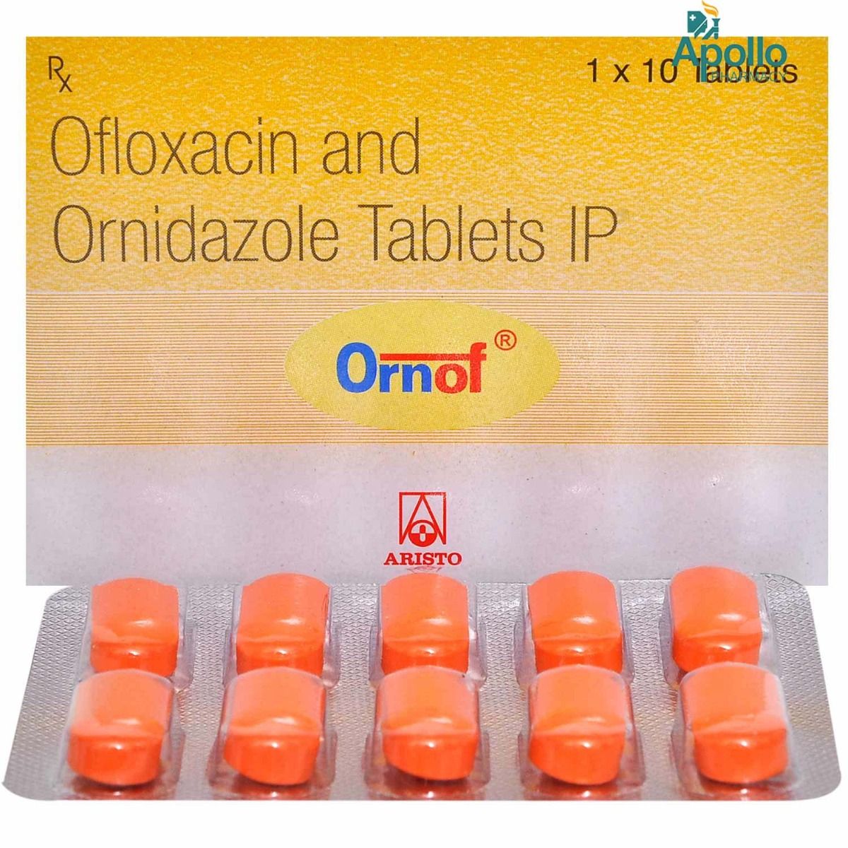 Ornof Tablet 10's Price, Uses, Side Effects, Composition - Apollo Pharmacy