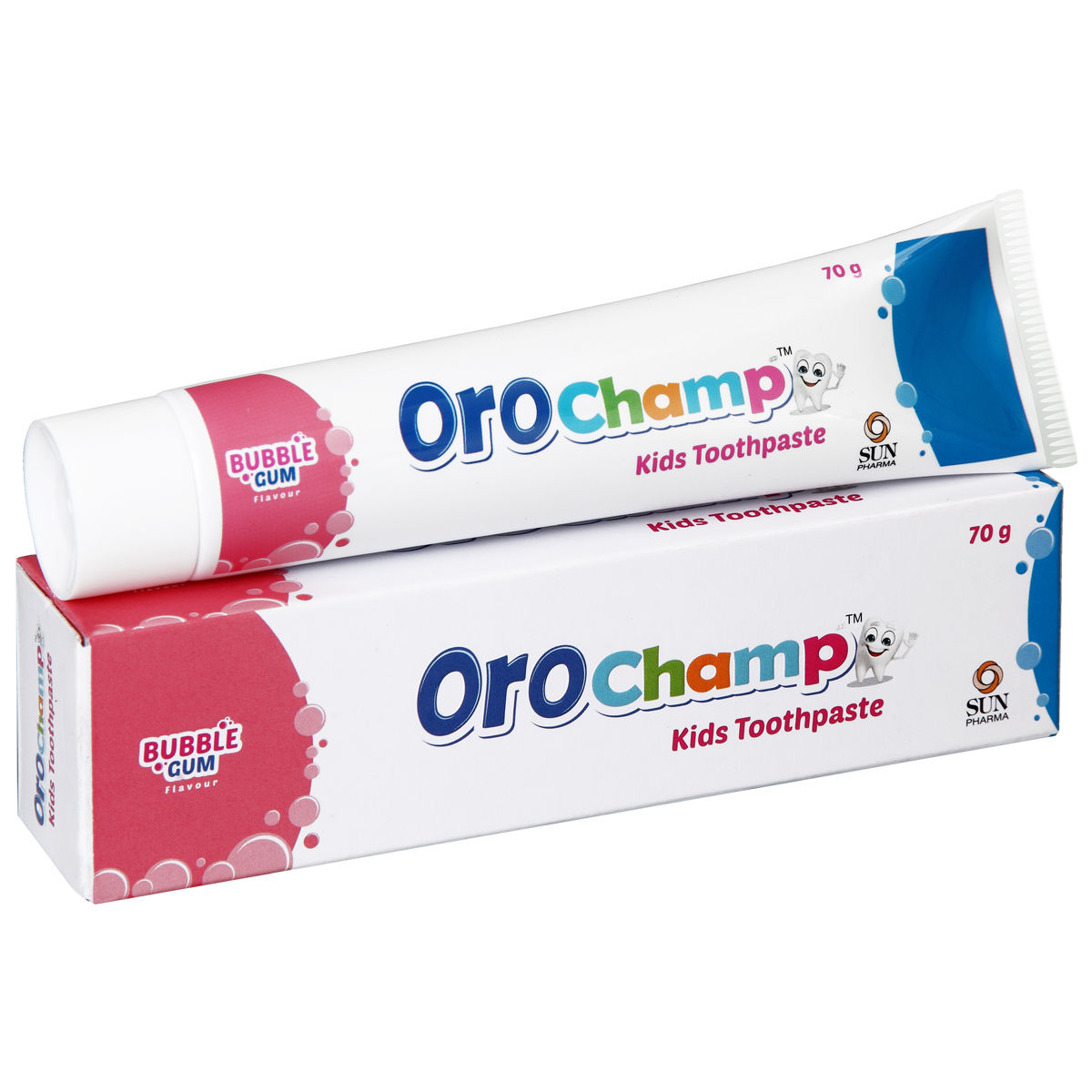 Buy Orochamp Bubble Gum Kids Toothpaste, 70 gm | 19 Minutes Delivery ...