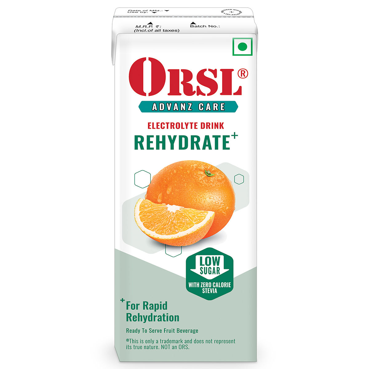 ORSL Rehydrate Electrolyte Orange Drink | Uses, Side Effects, Price ...
