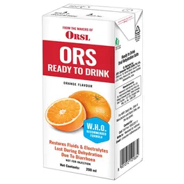 Buy ORS Orange Flavour Drink, 200 ml | 19 Minutes Delivery | Apollo ...