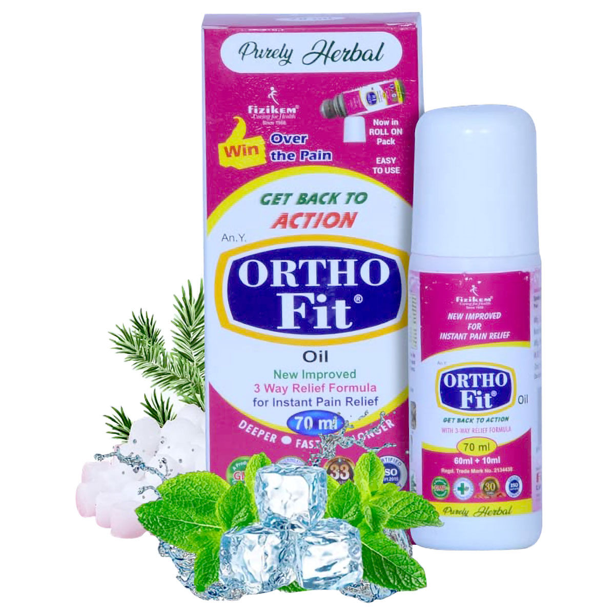 Buy Ortho Fit Oil, 70 ml | 19 Minutes Delivery | Apollo Pharmacy