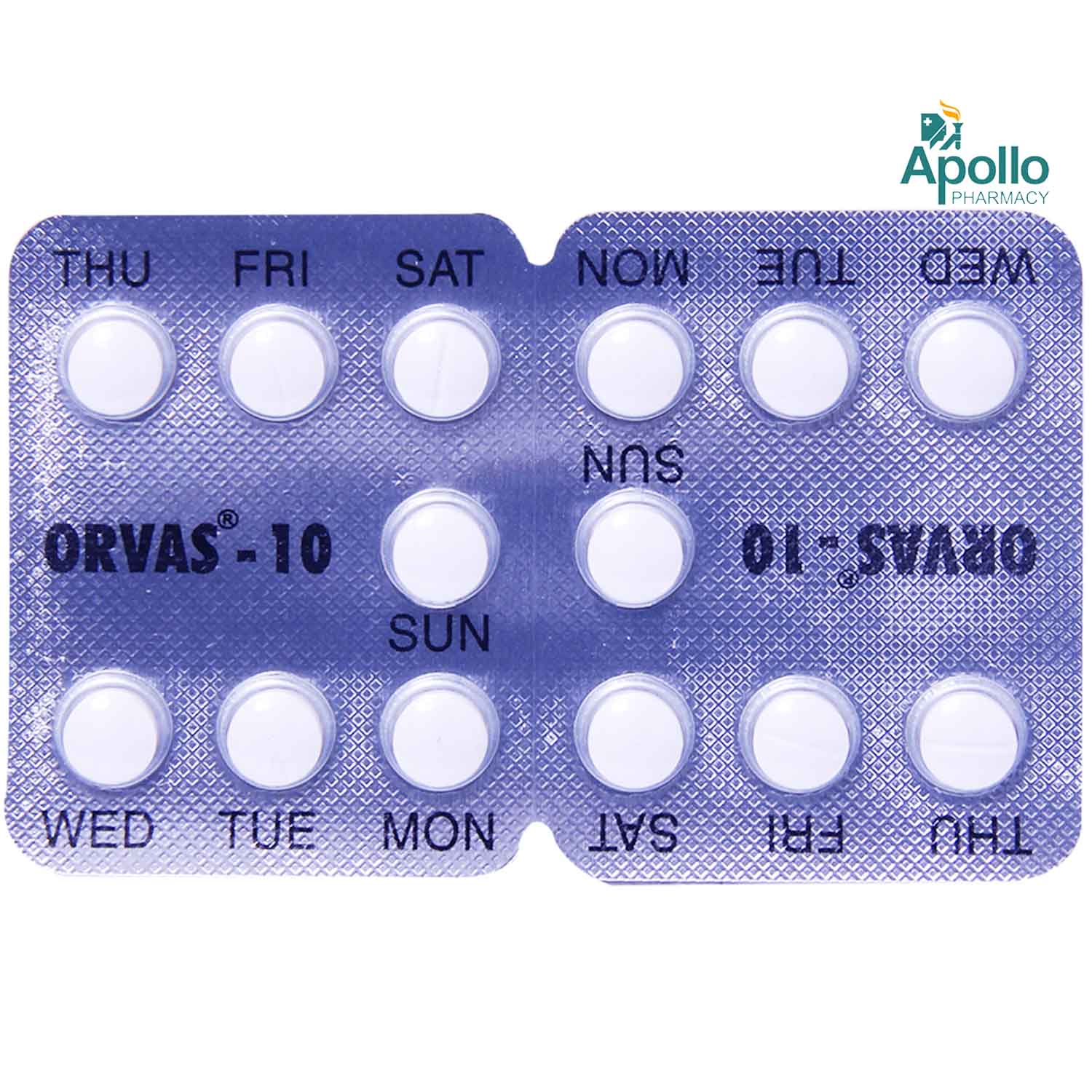 Orvas-10 Tablet | Uses, Side Effects, Price | Apollo Pharmacy