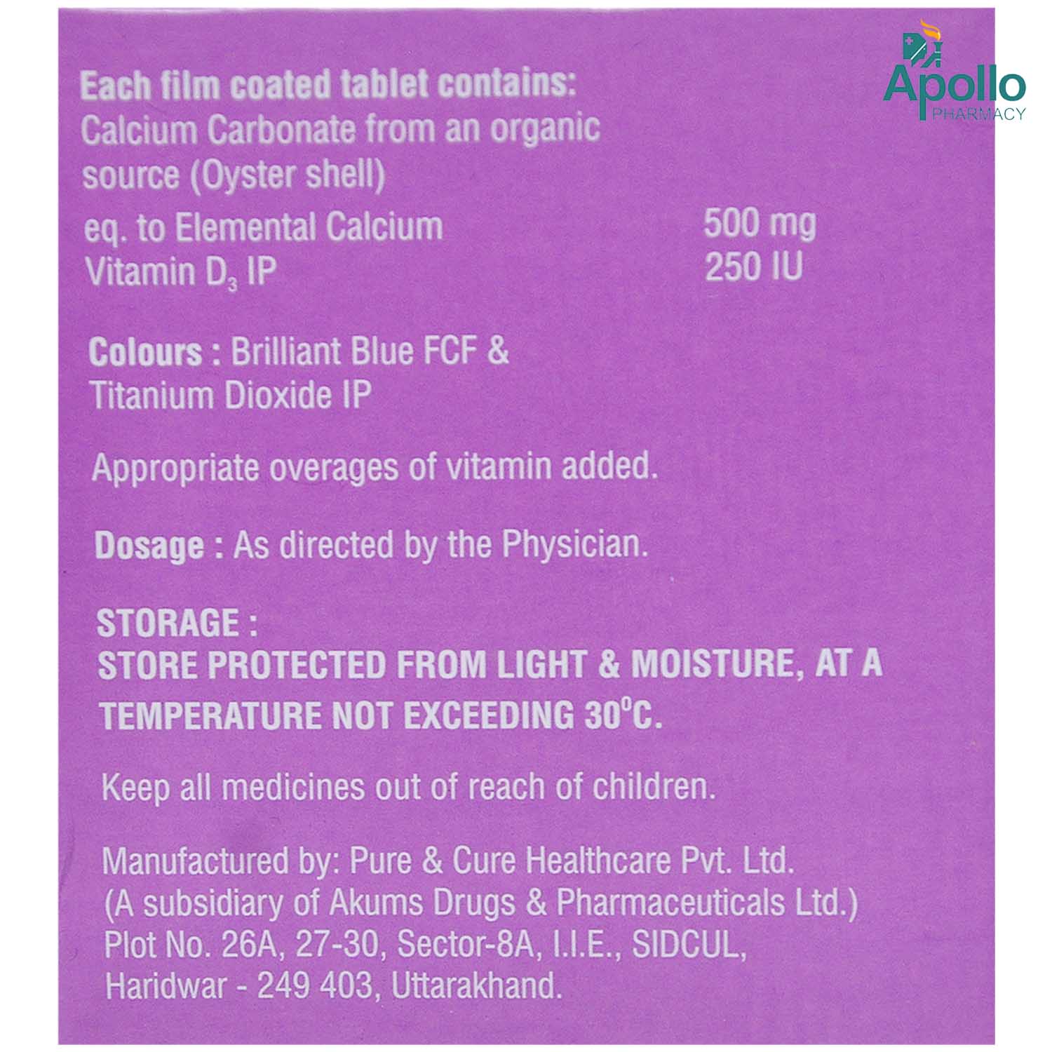 Ossopan-500 Tablet 15's Price, Uses, Side Effects, Composition - Apollo ...