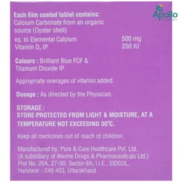 Ossopan-500 Tablet | Uses, Side Effects, Price | Apollo Pharmacy