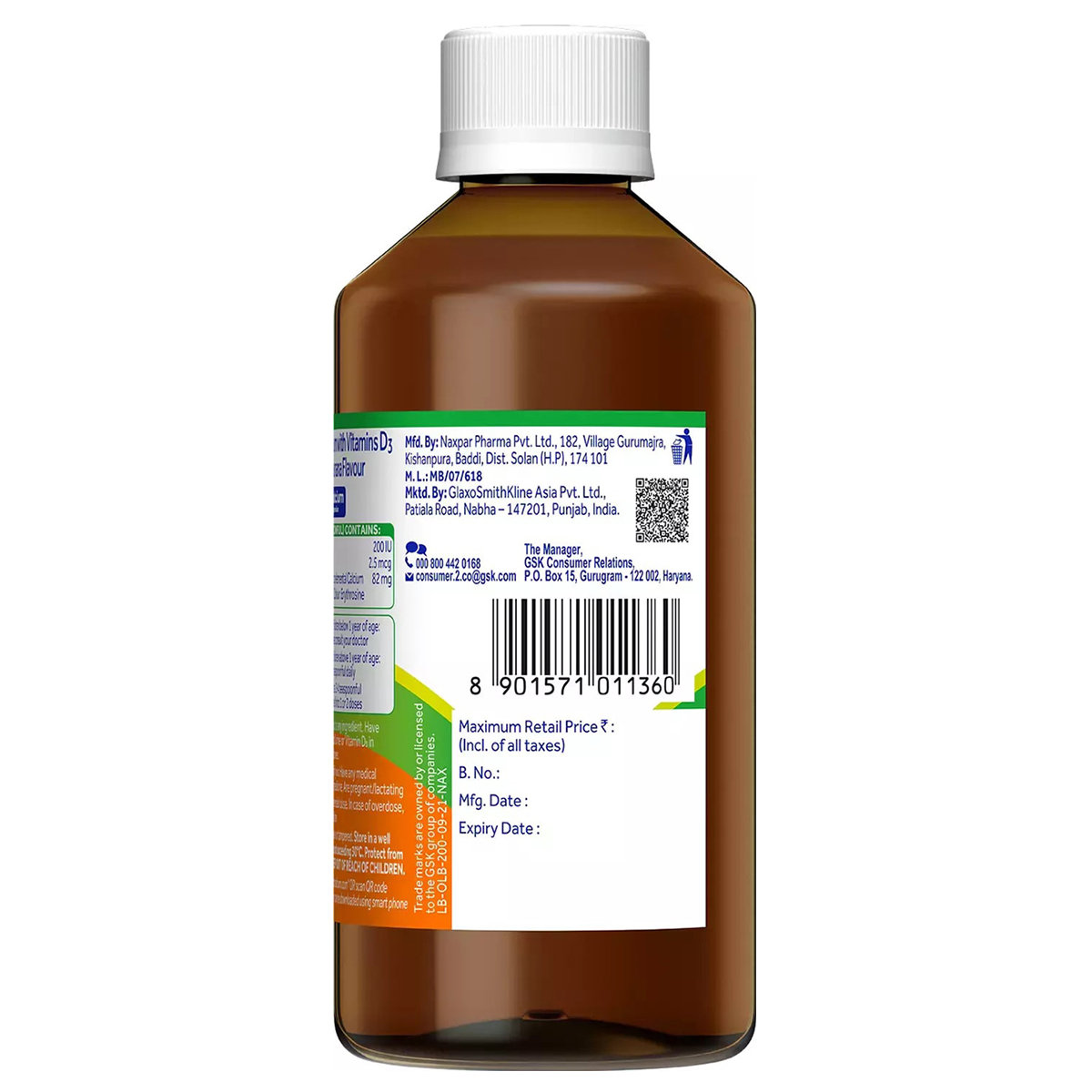 Buy Ostocalcium Syrup 200 ml | 19 Minutes Delivery | Apollo Pharmacy