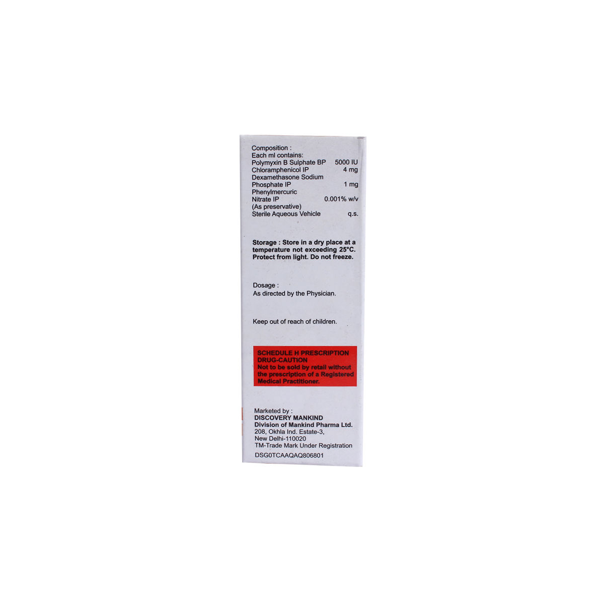 Otocin D Ear Drop 5ml | Uses, Side Effects, Price | Apollo Pharmacy