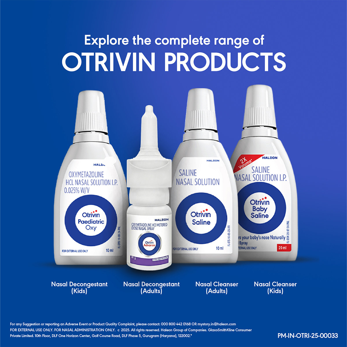 Buy Otrivin Advance Adult Nasal Spray, 10 gm | 19 Minutes Delivery ...