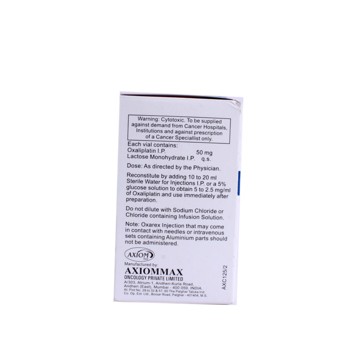 Oxarex 50 mg Injection 1's Price, Uses, Side Effects, Composition ...
