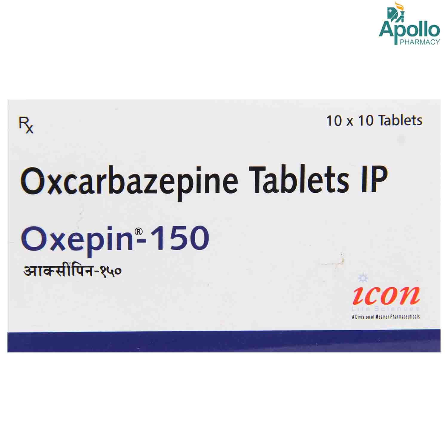 Oxepin-150 Tablet | Uses, Side Effects, Price | Apollo Pharmacy