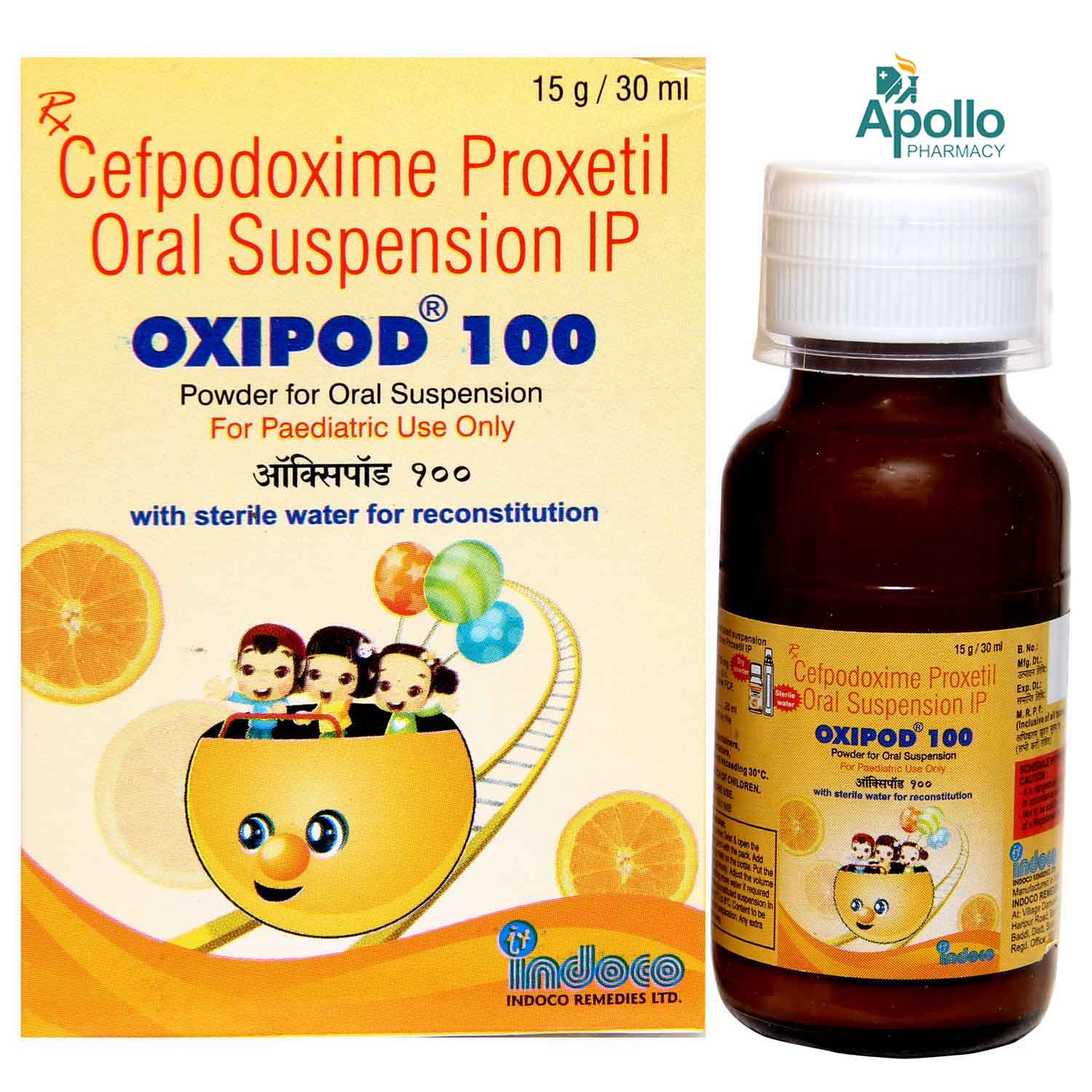 Oxipod 100 Oral Suspension 30 ml Price, Uses, Side Effects, Composition ...
