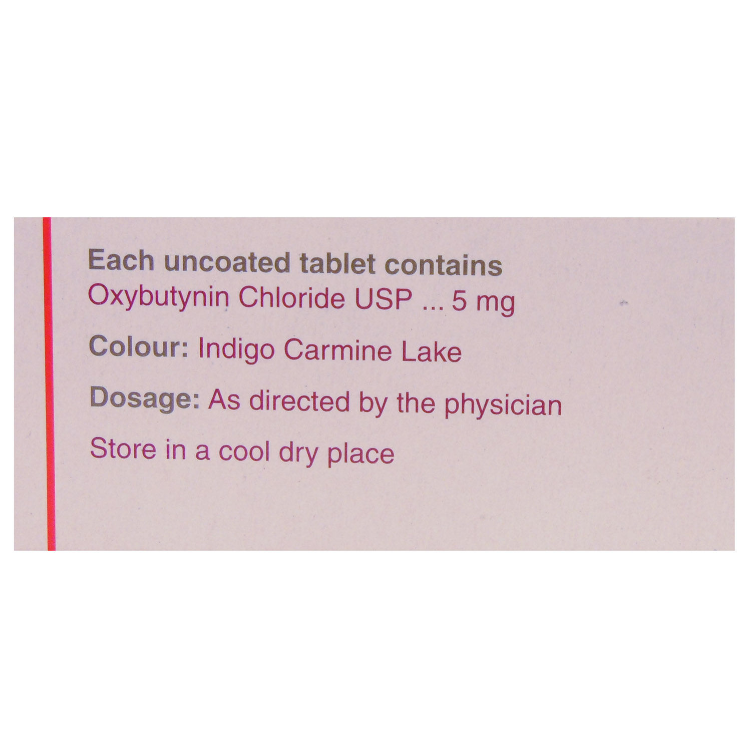 Oxyspas 5 Tablet 10's Price, Uses, Side Effects, Composition - Apollo ...