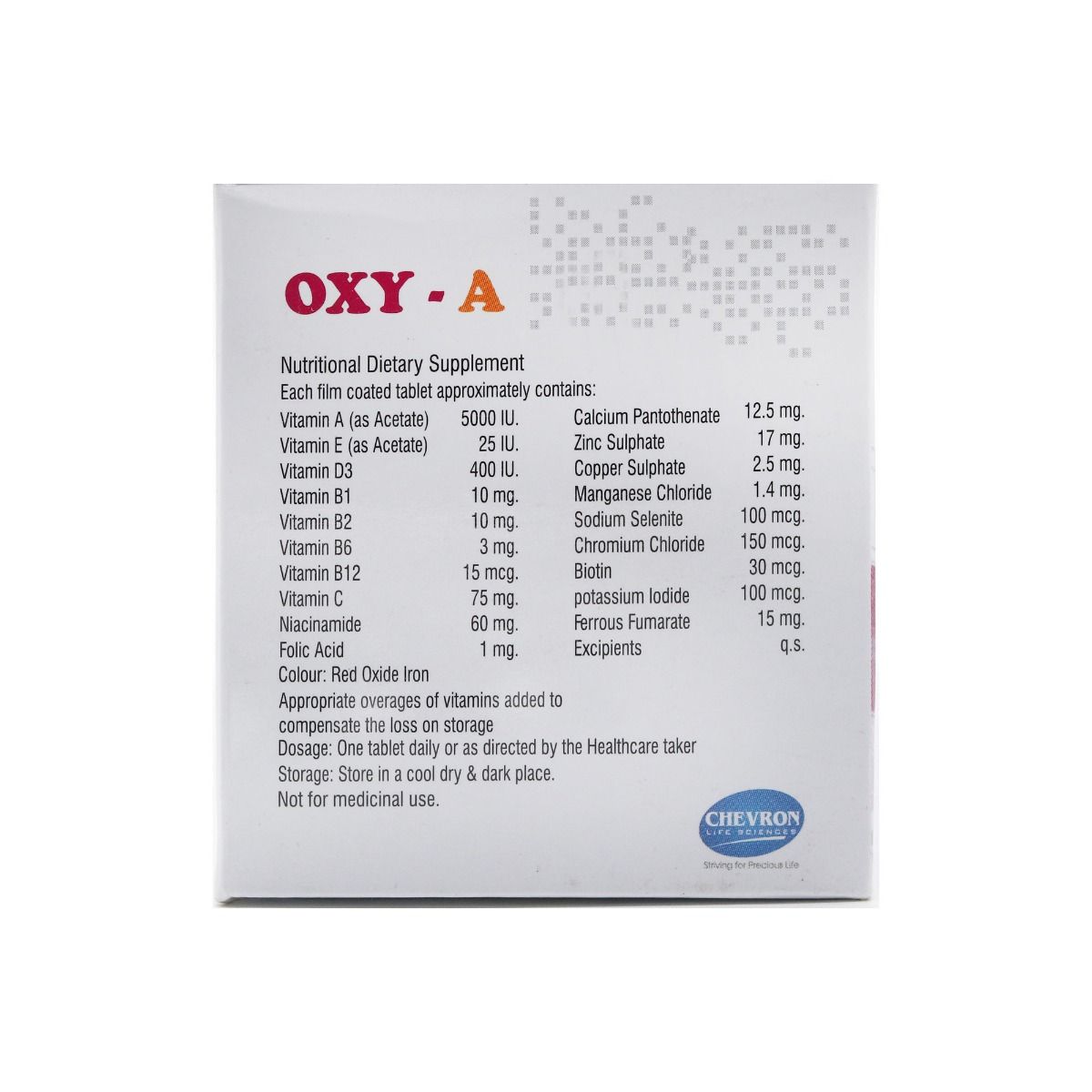 Oxy-A Tablet 10's Price, Uses, Side Effects, Composition - Apollo Pharmacy