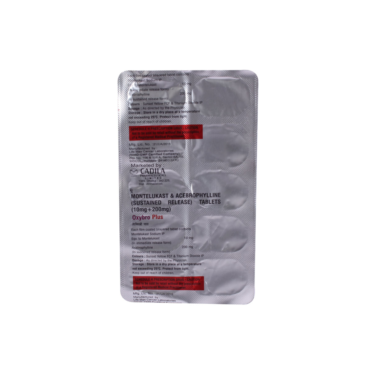 Oxybro Plus Tablet 10's Price, Uses, Side Effects, Composition - Apollo ...