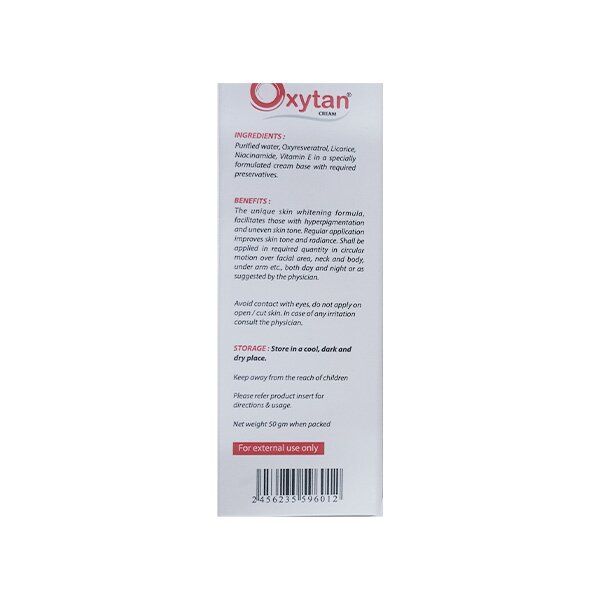 Oxytan Cream 50 gm Price, Uses, Side Effects, Composition - Apollo Pharmacy