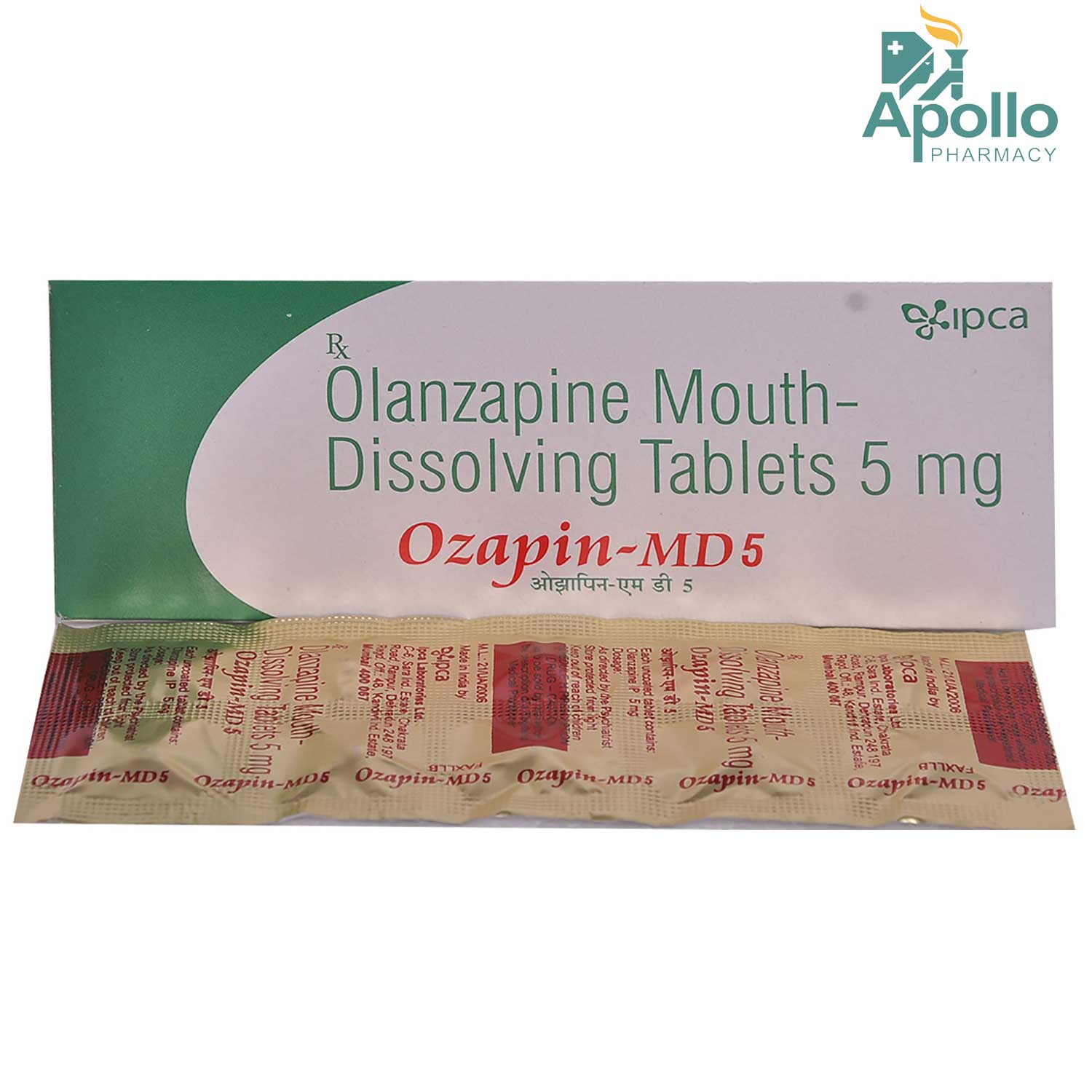 OZAPIN MD 5MG TABLET Price, Uses, Side Effects, Composition - Apollo ...