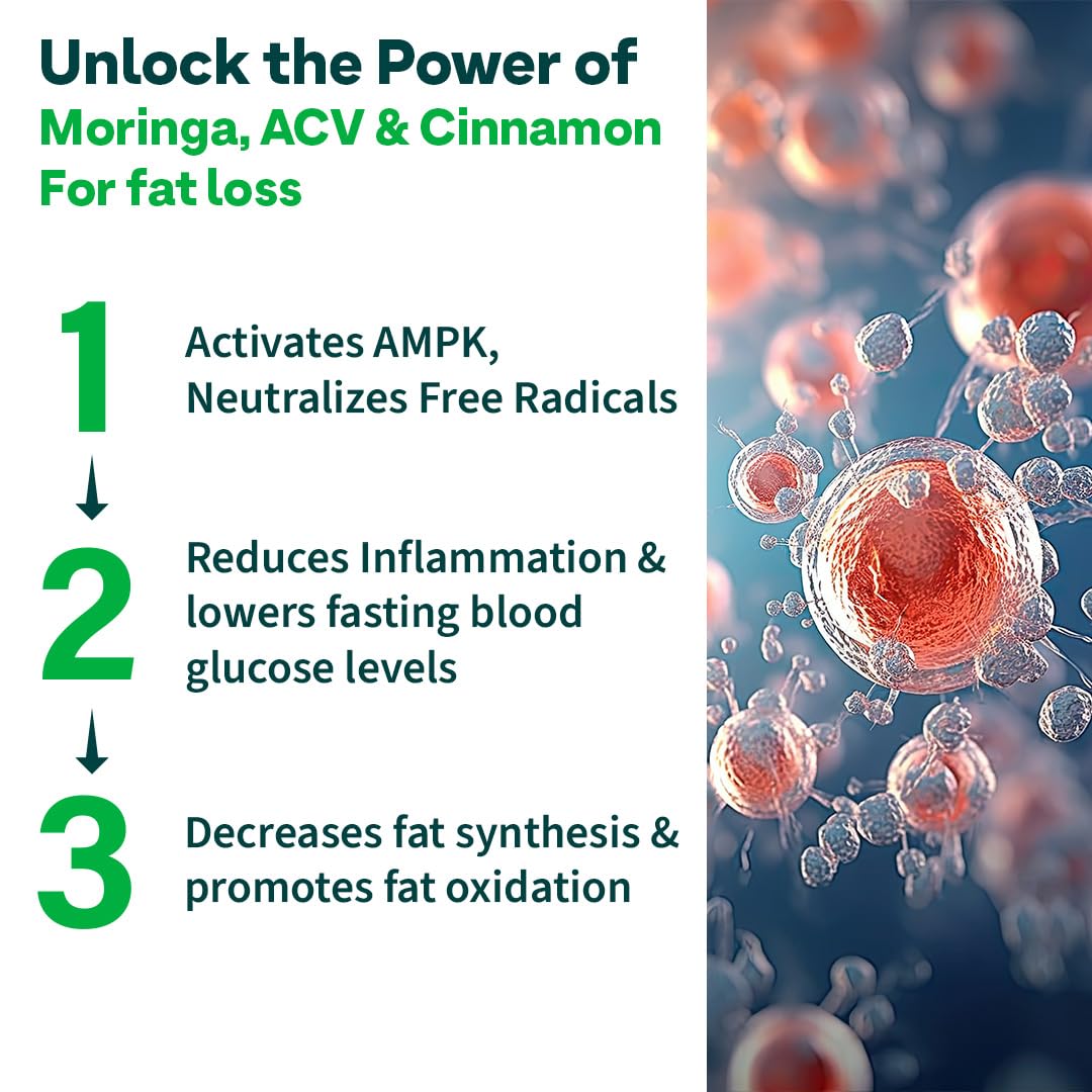 Buy OZiva Metabolic ACV (Apple Cider Vinegar) Moringa Lemon Masala ...