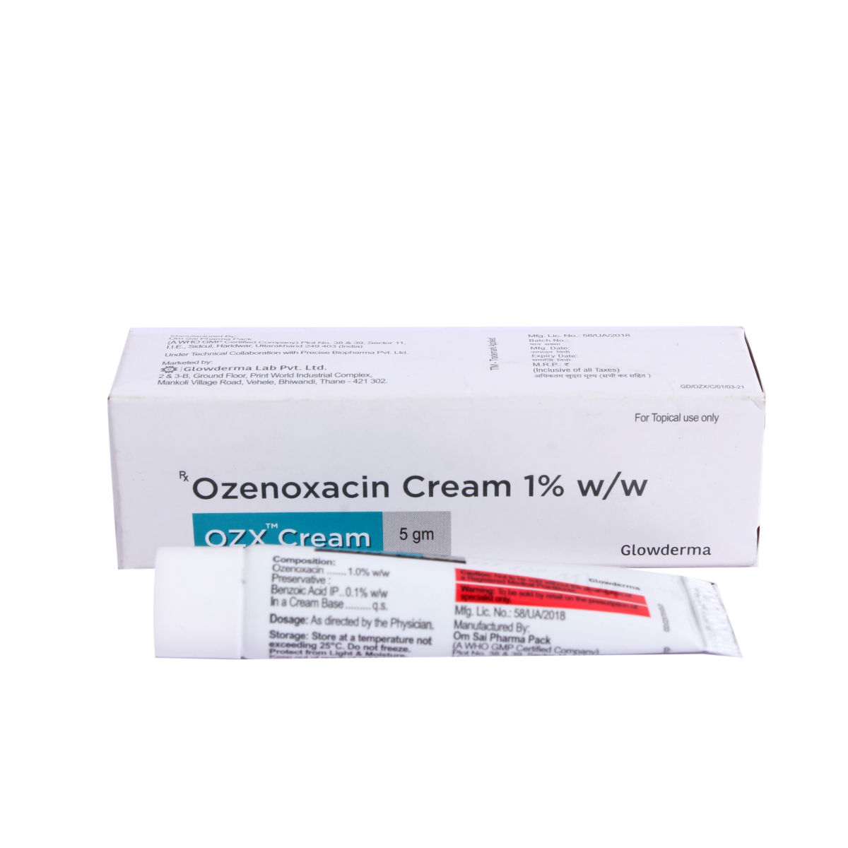 Ozx 1% Cream 5 gm | Uses, Side Effects, Price | Apollo Pharmacy