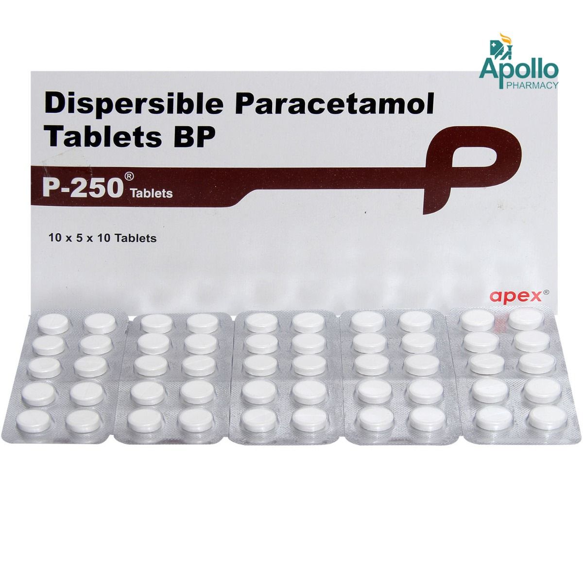 P 250 mg Tablet 10's Price, Uses, Side Effects, Composition - Apollo ...