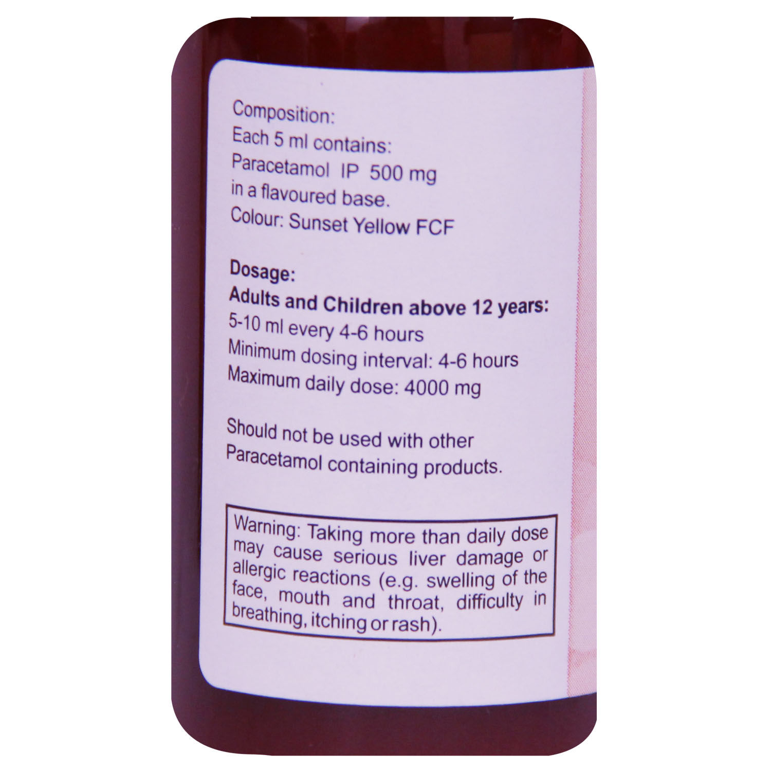 P-500 Suspension | Uses, Side Effects, Price | Apollo Pharmacy