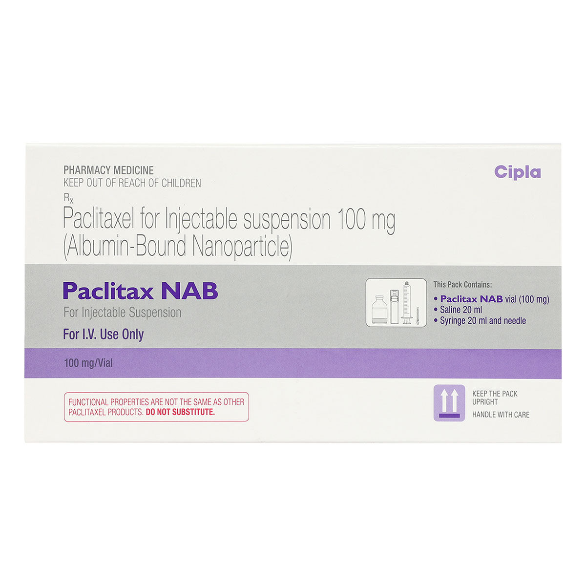 PACLITAX NAB INJECTION | Uses, Side Effects, Price | Apollo Pharmacy
