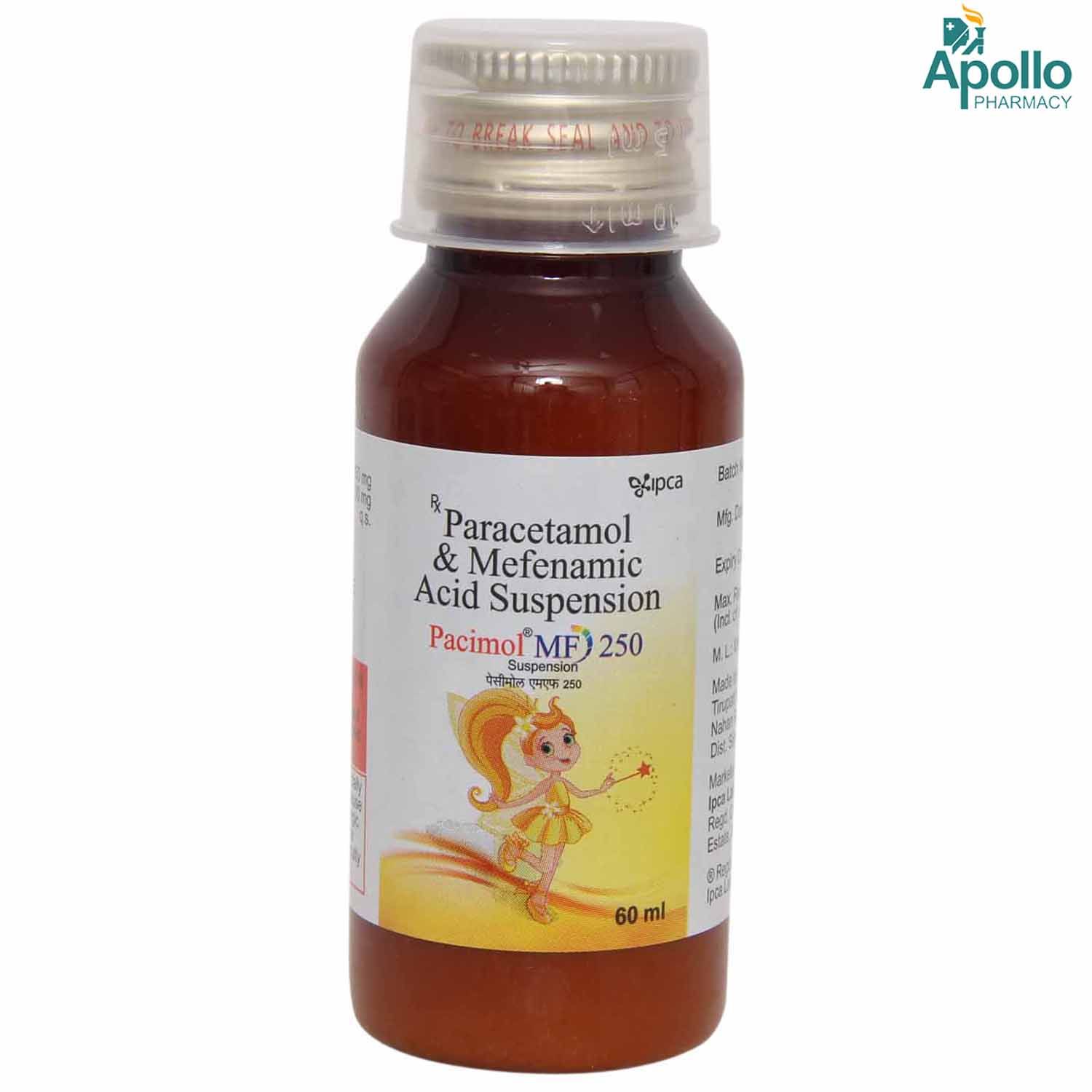 Pacimol MF 250 Suspension 60 ml Price, Uses, Side Effects, Composition ...
