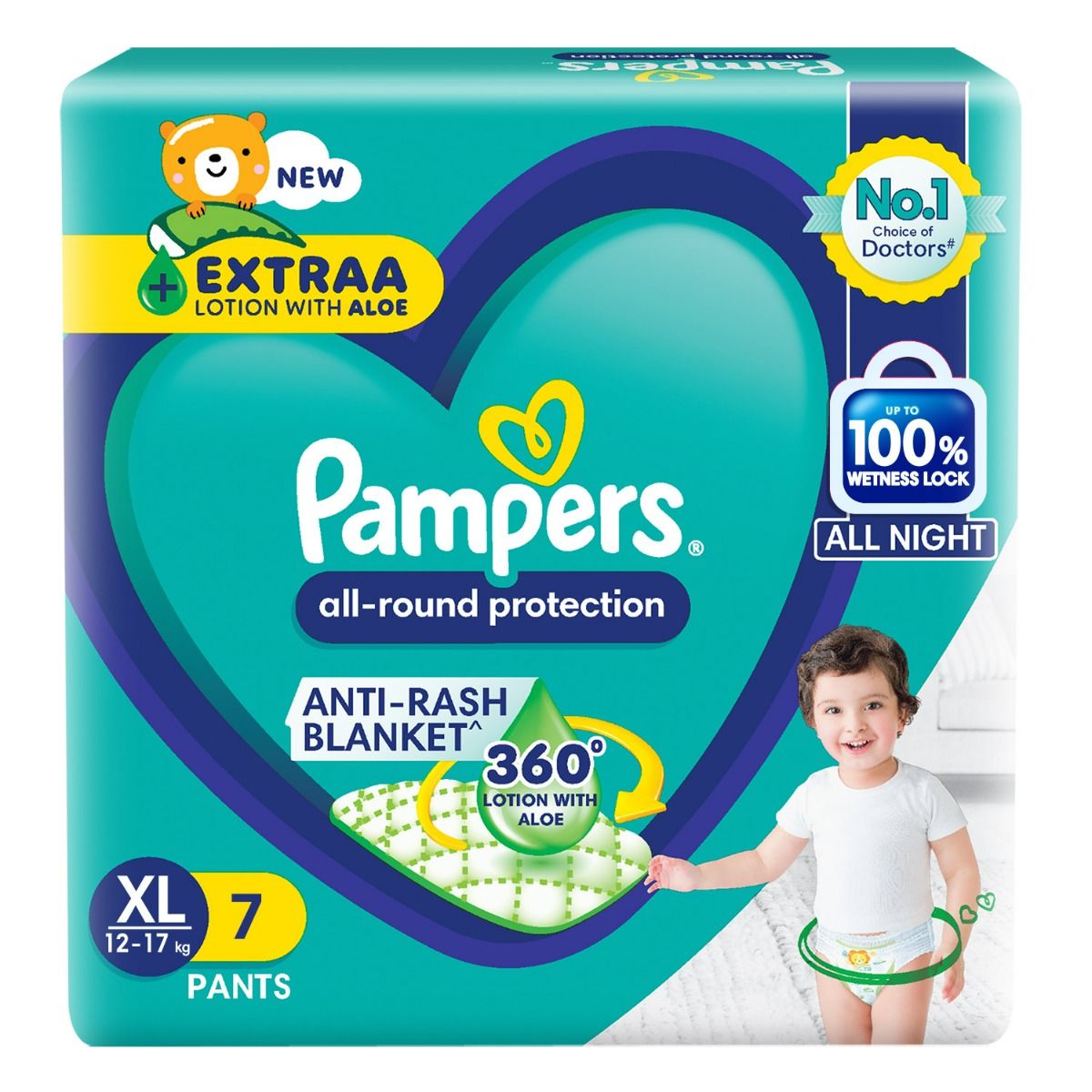 Pampers All-Round Protection Diaper Pants XL, 7 Count యొక్క ఉపయోగాలు ...