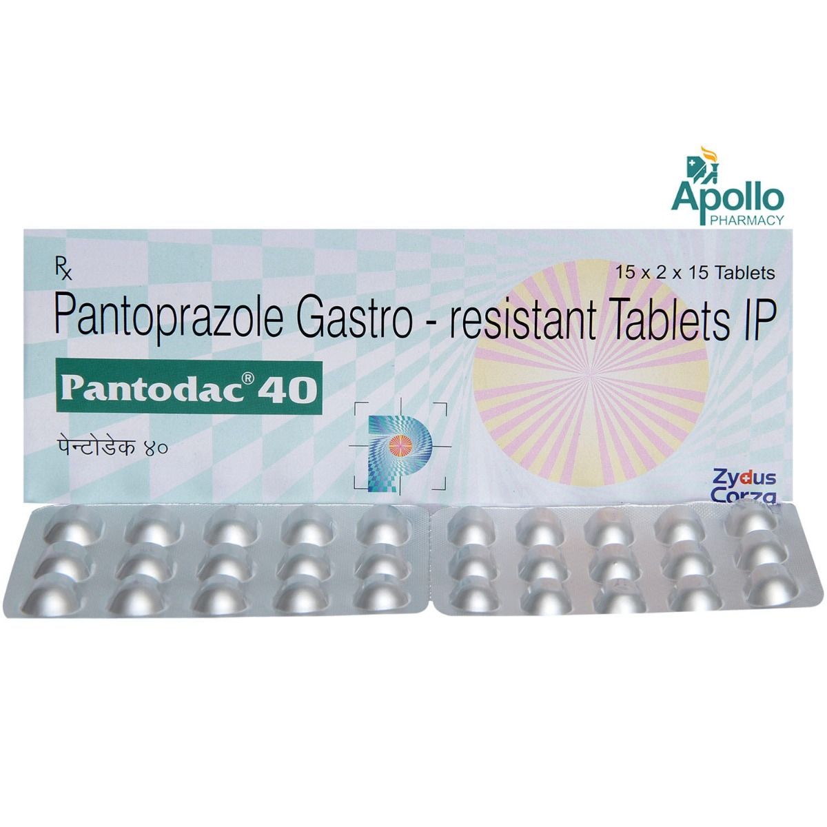 Pantodac 40 Tablet 15's Price, Uses, Side Effects, Composition - Apollo ...
