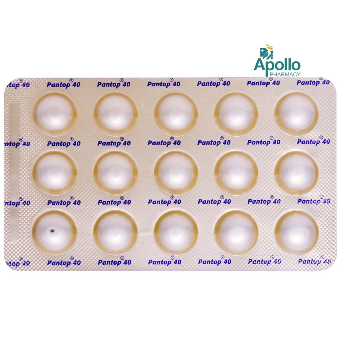 Pantop 40 Tablet 15's Price, Uses, Side Effects, Composition - Apollo Pharmacy