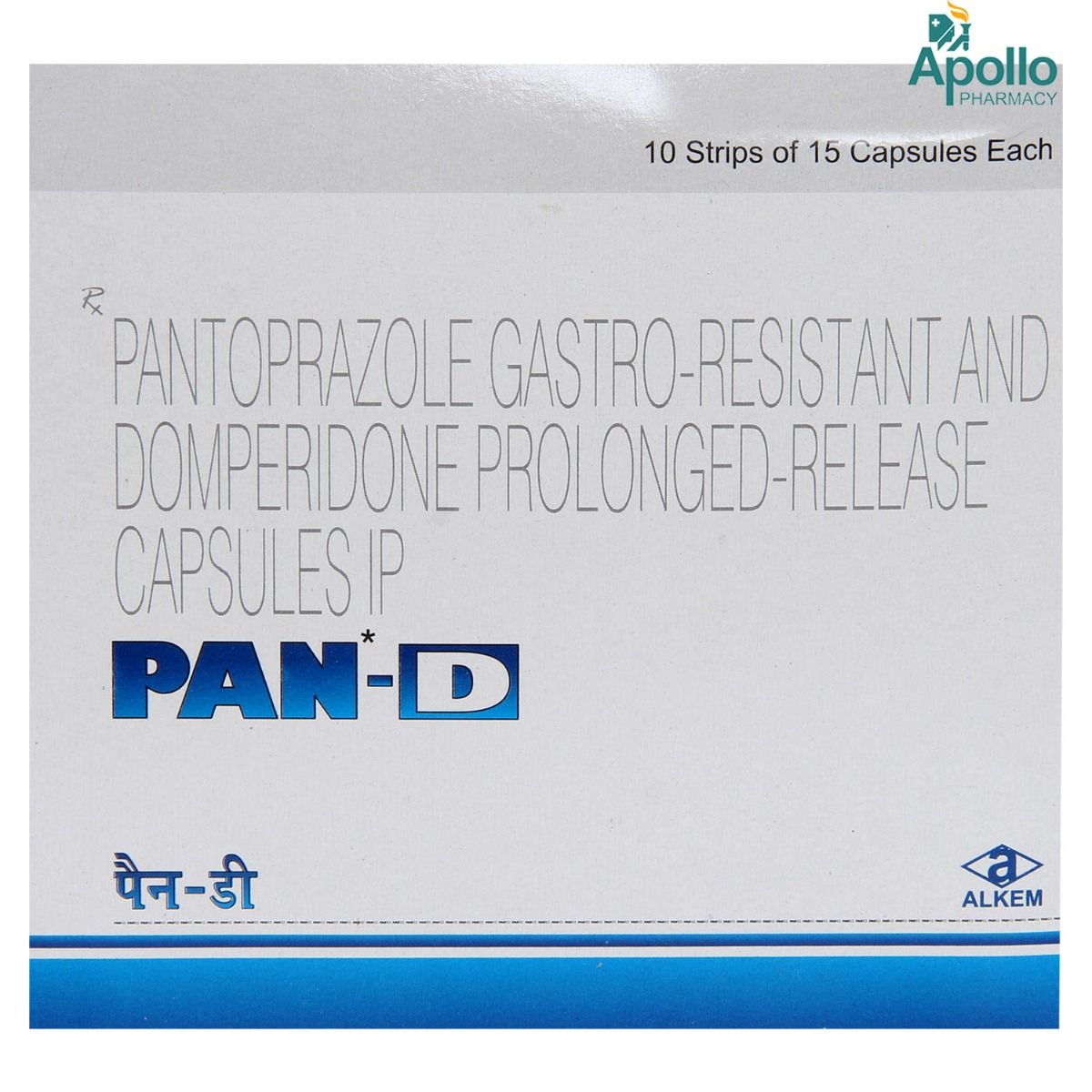Pan-D Capsule 15's Price, Uses, Side Effects, Composition - Apollo Pharmacy