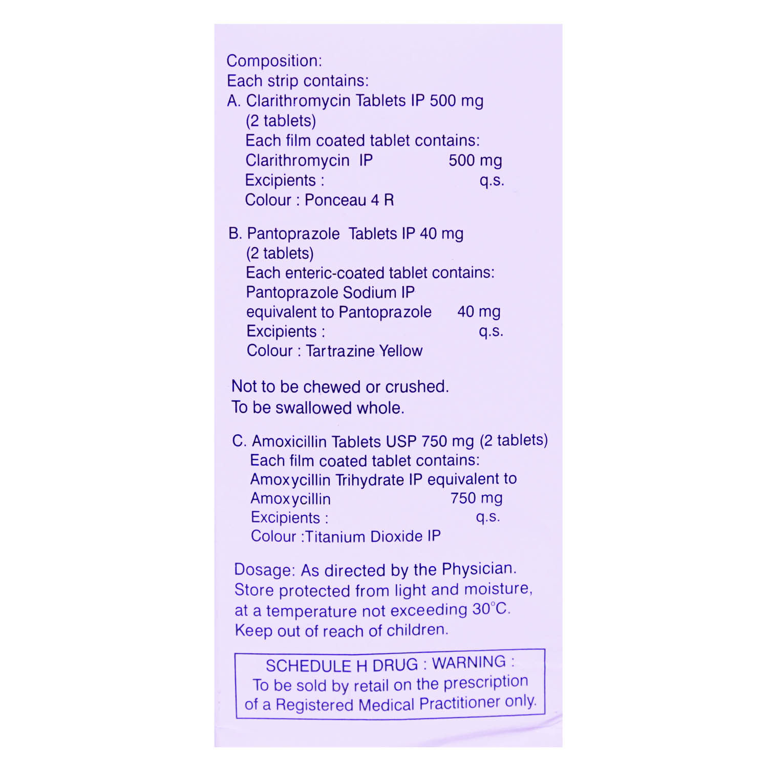 Pantop HP Kit 6's Price, Uses, Side Effects, Composition - Apollo Pharmacy