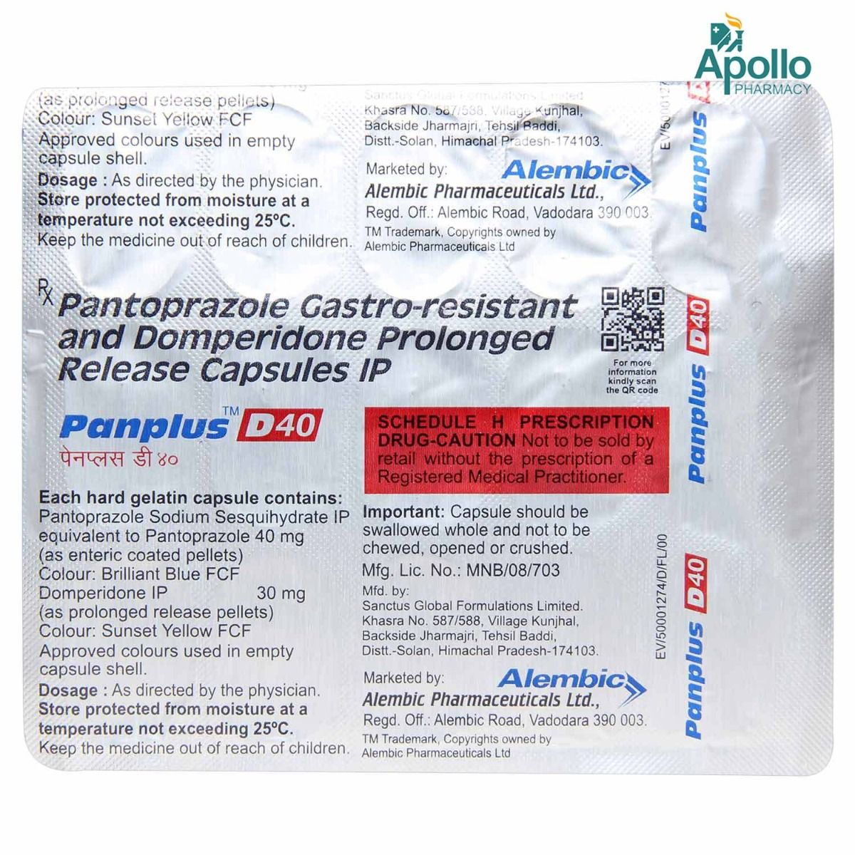 Panplus D Capsule 15's Price, Uses, Side Effects, Composition - Apollo ...