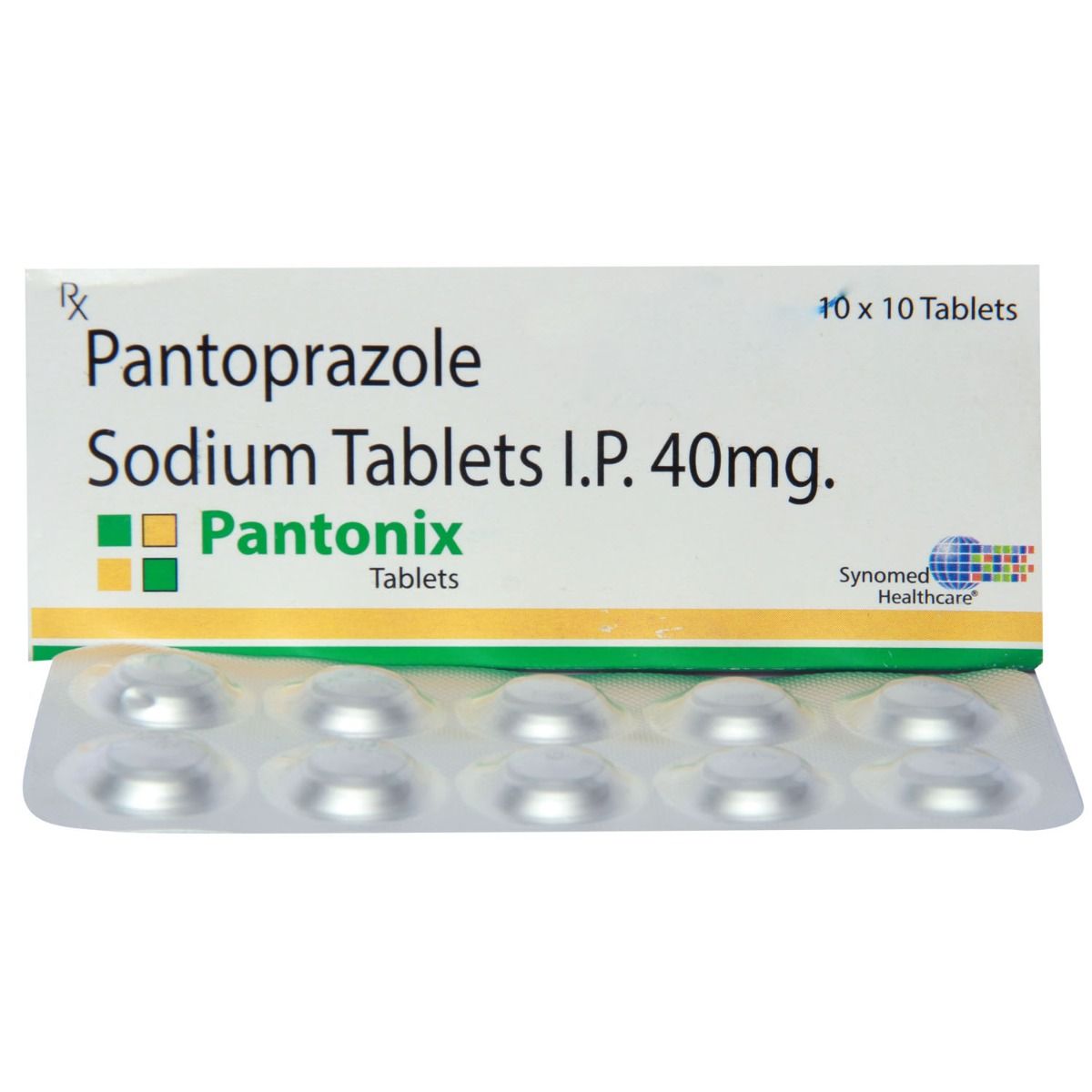 Pantonix 40 mg Tablet 10's Price, Uses, Side Effects, Composition ...