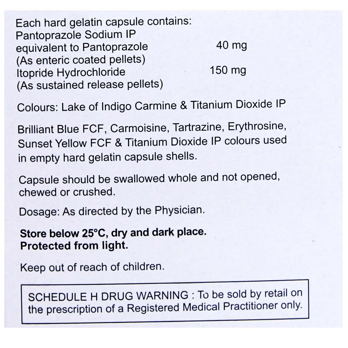 Pan IT Capsule 10's Price, Uses, Side Effects, Composition - Apollo ...