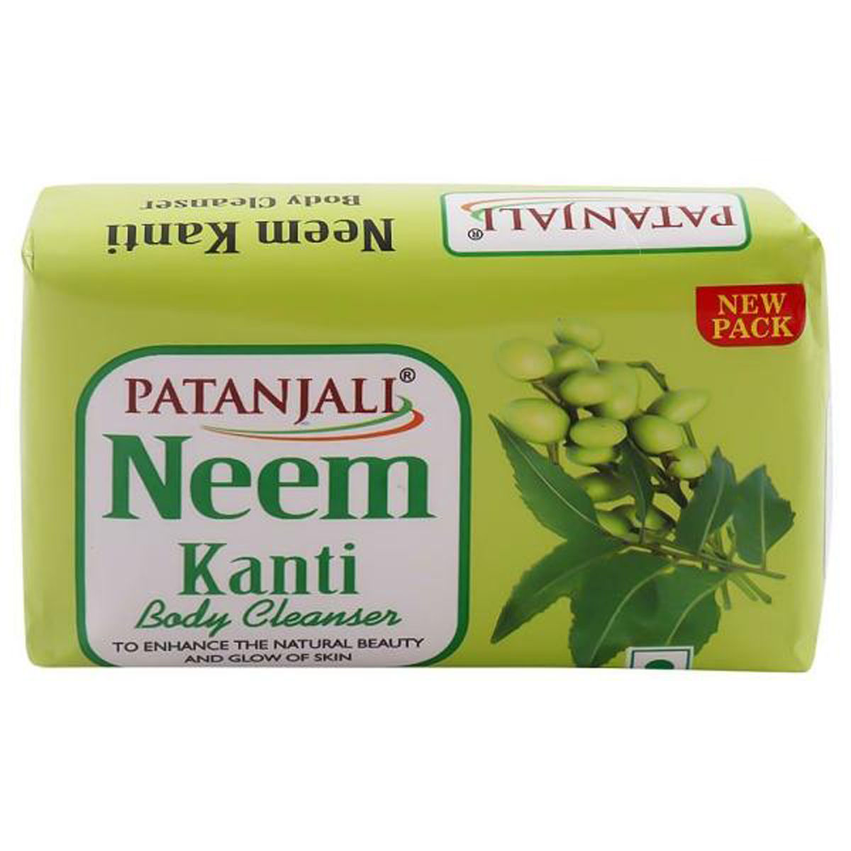 Patanjali Neem Kanti Body Cleanser Soap, 75 gm Price, Uses, Side ...