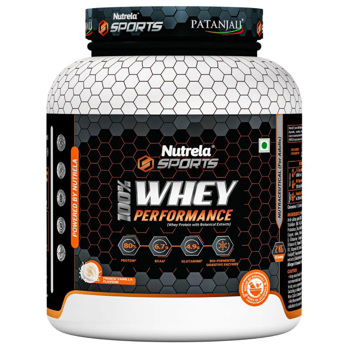 Buy Patanjali Nutrela Sports Whey Performance French Vanilla Flavour ...