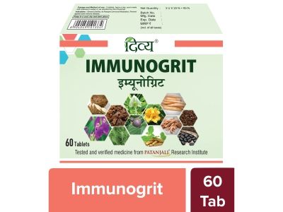 Patanjali Divya Immunogrit, 60 Tablets Price, Uses, Side Effects, Composition - Apollo Pharmacy