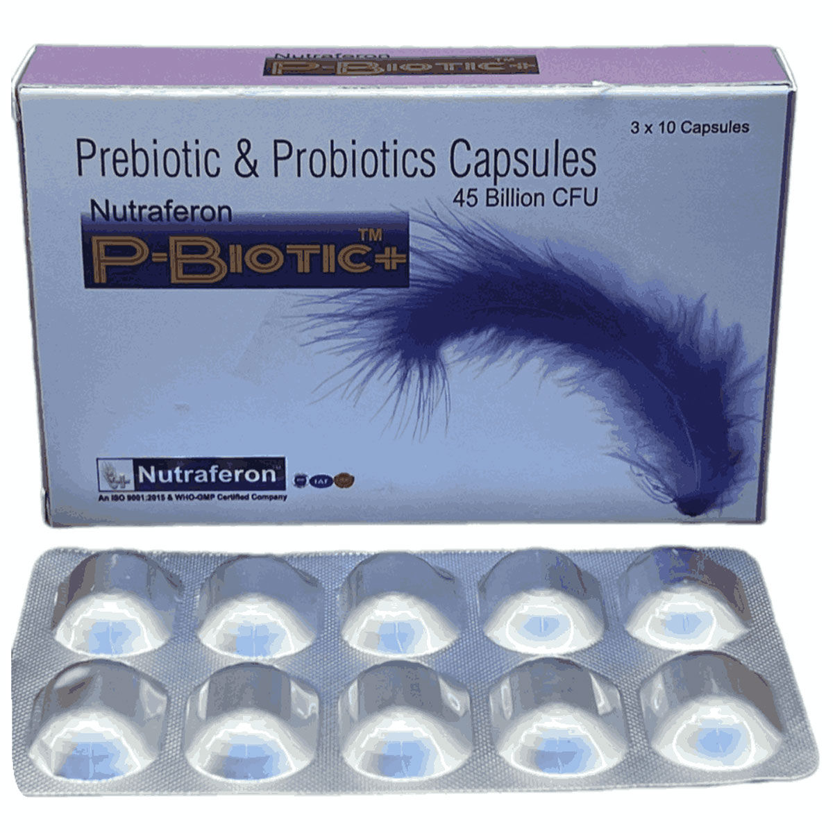 Nutraferon P-Biotic+ Capsule 10's | Uses, Side Effects, Price | Apollo ...