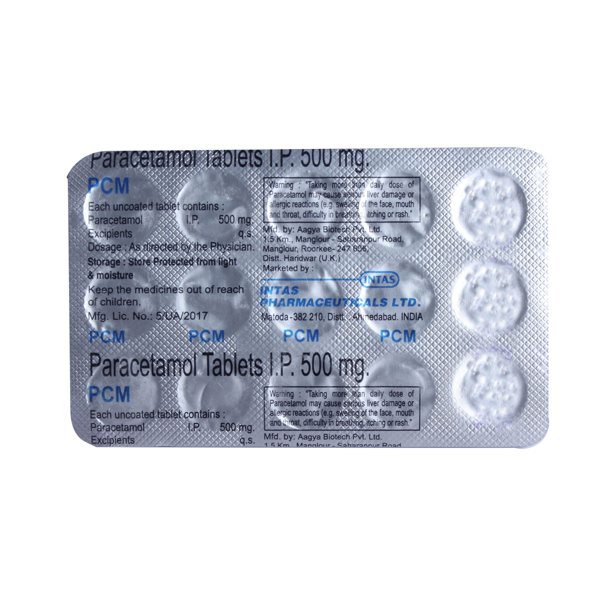 PCM 500 Tablet | Uses, Side Effects, Price | Apollo Pharmacy