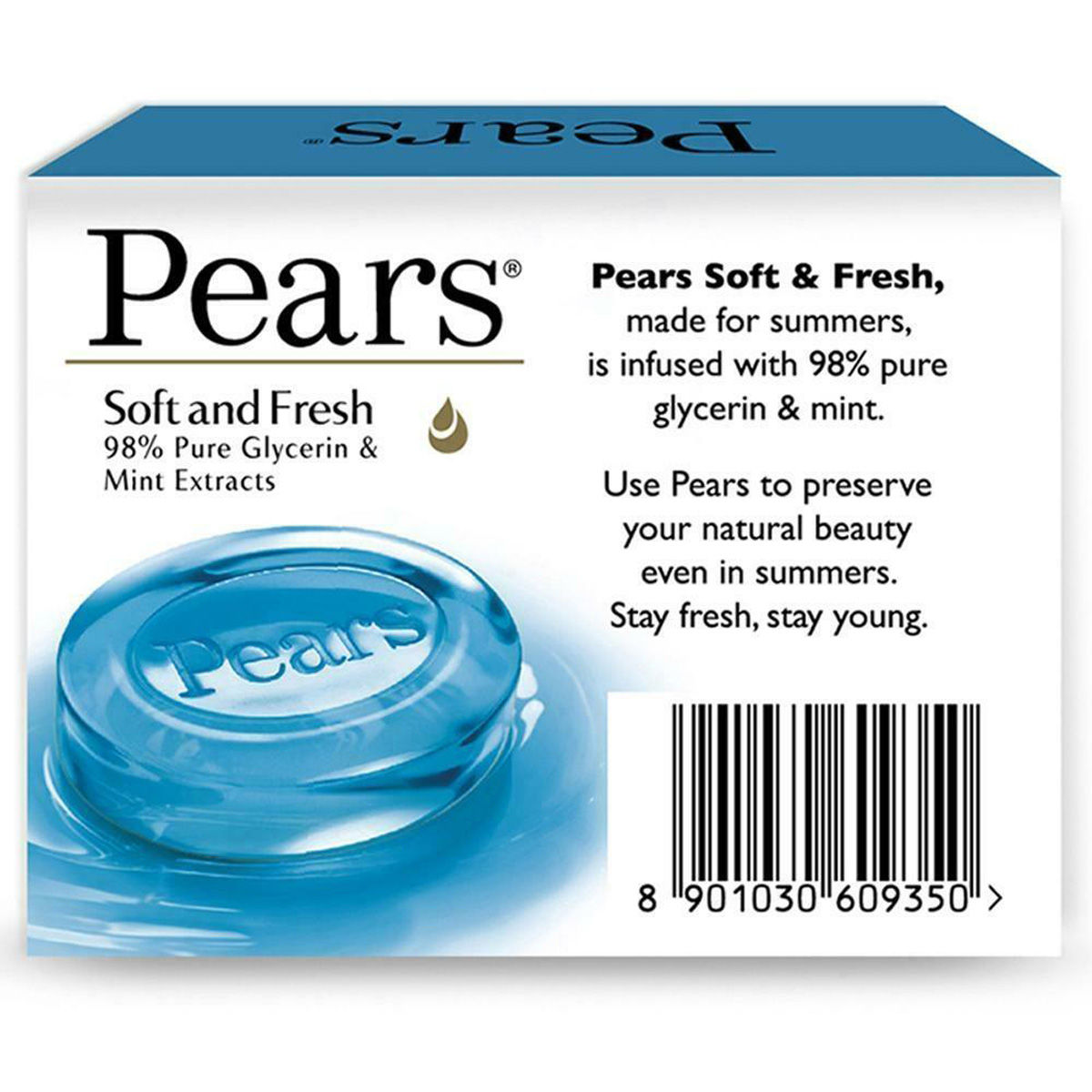 Pears Soft & Fresh Soap, 125 gm Price, Uses, Side Effects, Composition ...