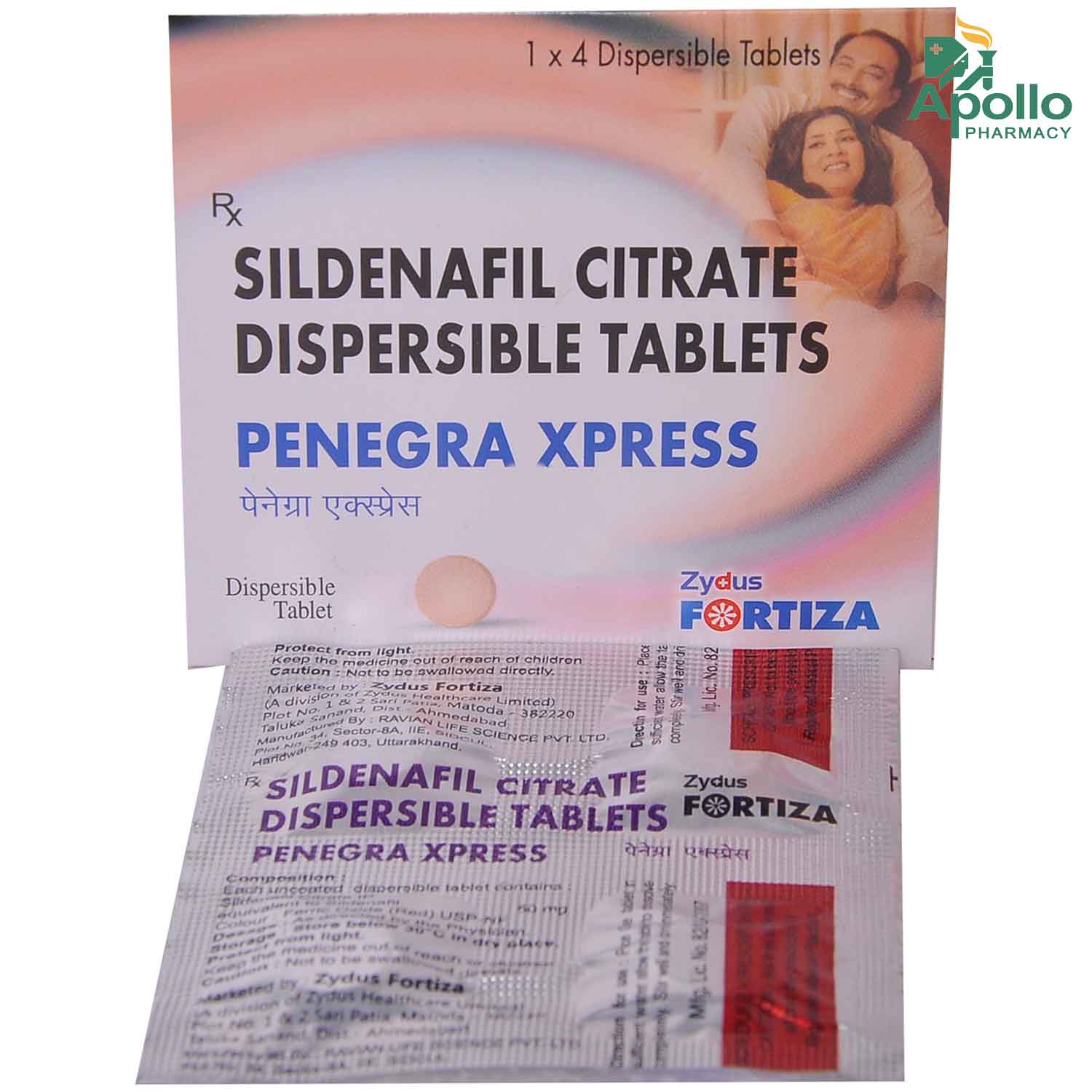 Penegra Xpress Tablet 4's Price, Uses, Side Effects, Composition ...